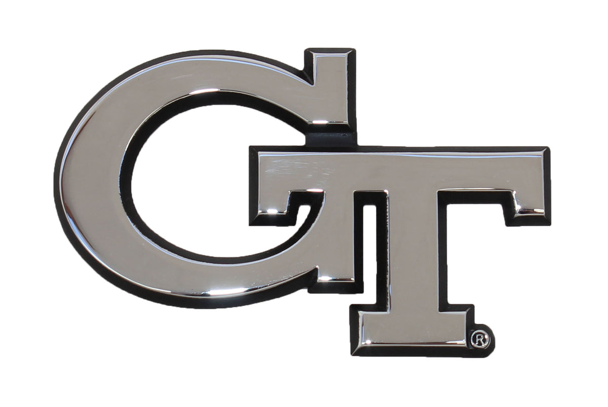 Georgia Tech Yellow Jackets GT Metal Auto Emblem – AMG Emblems