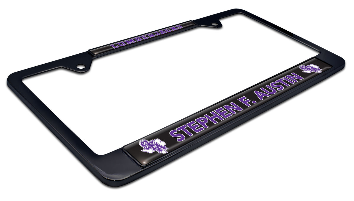 Stephen F. Austin University SFA Metal License Plate Frame – AMG Emblems
