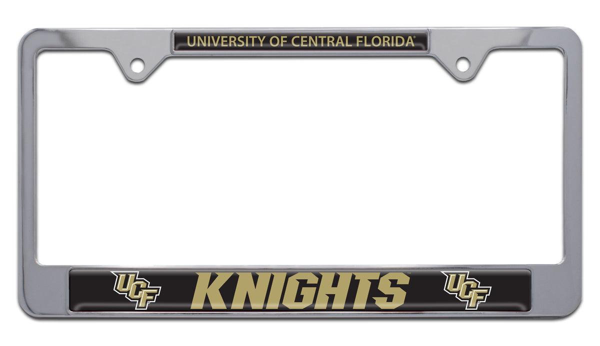 University of Central Florida Metal License Plate Frame – AMG Emblems