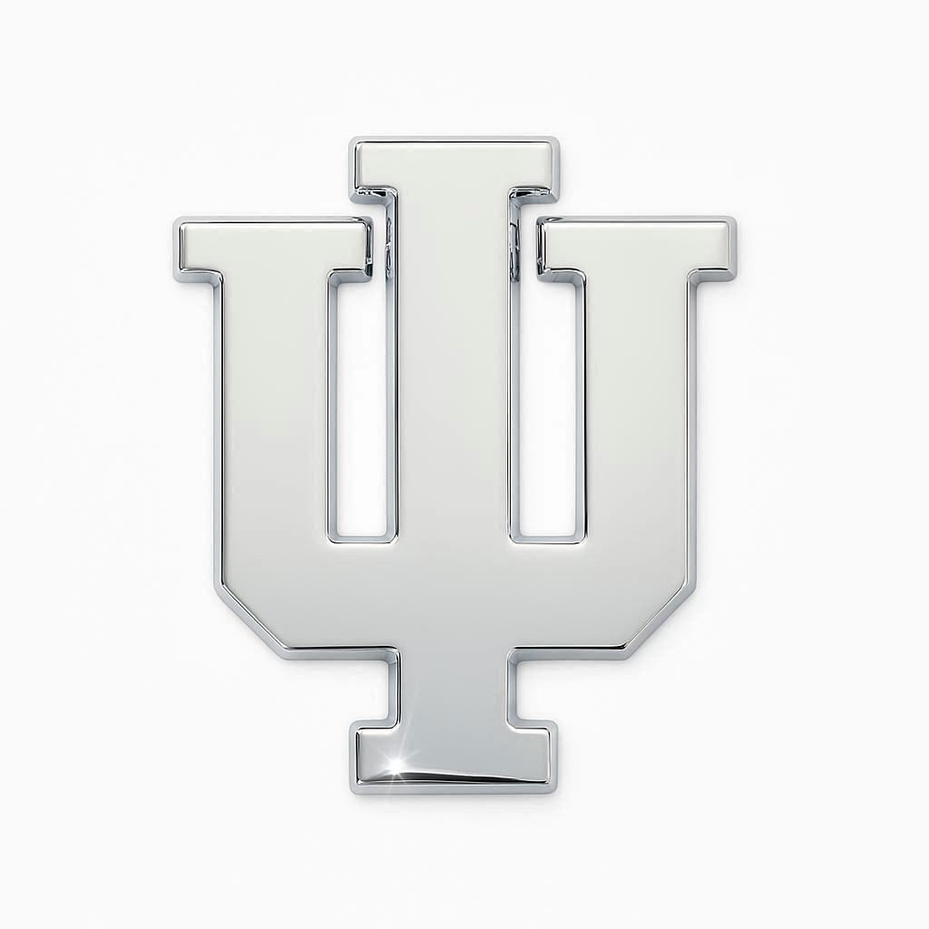 Indiana University Hoosiers IU Metal Auto Emblem – AMG Emblems