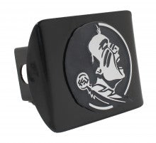 Florida State Seminoles on Black Metal Hitch Cover – AMG Emblems