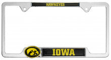 Iowa Hawkeyes Metal License Plate Frame – AMG Emblems