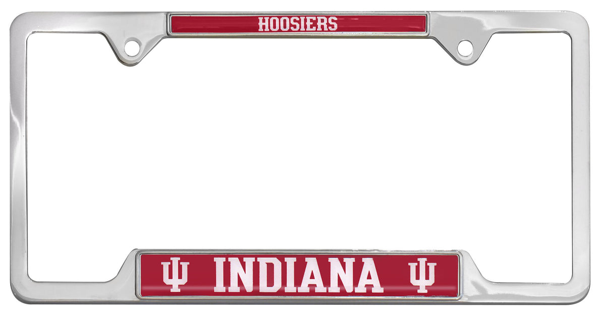Indiana University Hoosiers Metal License Plate Frame – AMG Emblems