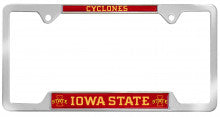 Iowa State Cyclones Metal License Plate Frame – AMG Emblems