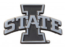 Iowa State Cyclones Matte Metal Auto Emblem – AMG Emblems