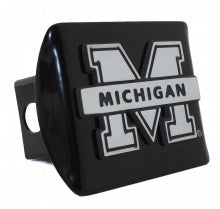 Michigan Wolverines Black Metal Hitch Cover – AMG Emblems