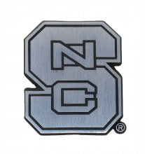 North Carolina NC State Matte Metal Auto Emblem – AMG Emblems