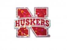 Nebraska Red Reflective Decal – AMG Emblems