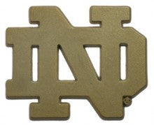 Notre Dame ND Gold Metal Auto Emblem – AMG Emblems