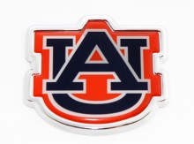 University of Auburn Tigers Blue Colors Metal Auto Emblem – AMG Emblems