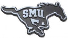 SMU Mustang Debossed Metal Auto Emblem – AMG Emblems