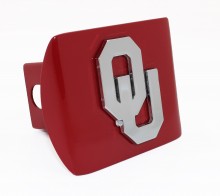 University of Oklahoma Sooners OU Crimson Metal Hitch Cover – AMG Emblems