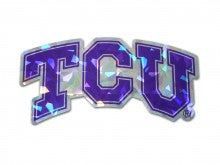 TCU Purple Reflective Decal – AMG Emblems