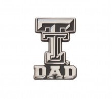 Texas Tech University DAD Metal Auto Emblem – AMG Emblems