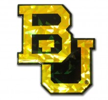 Baylor Gold Reflective Decal – AMG Emblems