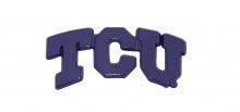 TCU Purple Metal Emblem – AMG Emblems