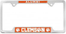 Clemson University Tigers Alumni Metal License Plate Frame – AMG Emblems