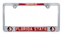 Florida State Seminoles 3D Metal License Plate Frame – AMG Emblems
