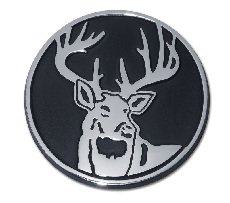 Buck Deer Metal Auto Emblem – AMG Emblems