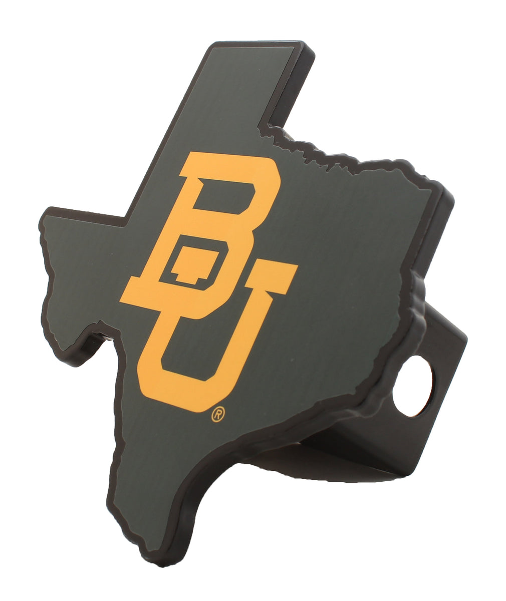 Baylor University Bears Texas Shape Large Metal Hitch Cover – AMG Emblems