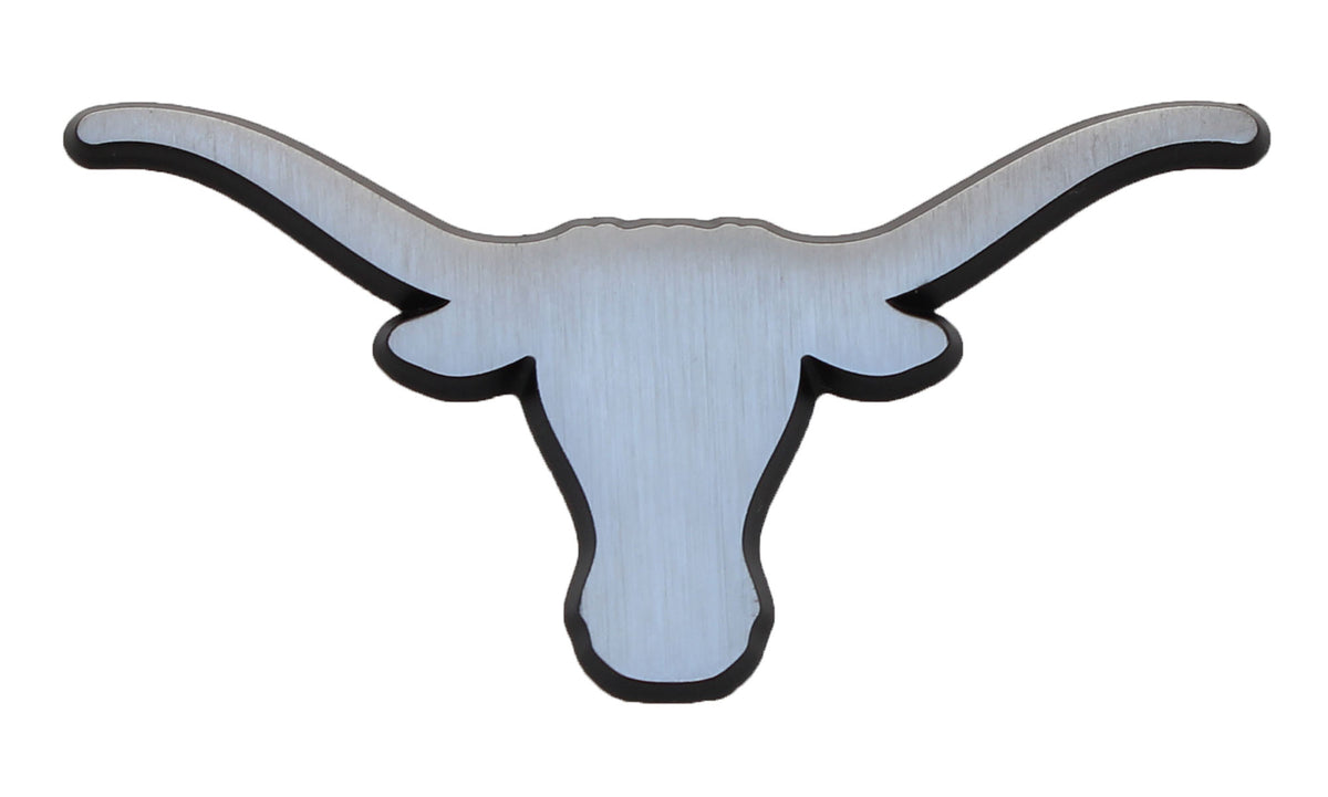 University of Texas Longhorns Brushed Metal Auto Emblem – AMG Emblems