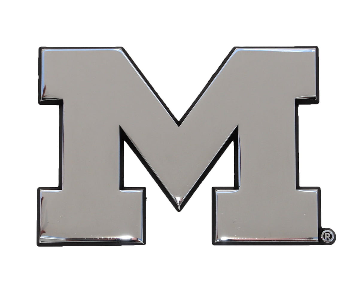 Michigan Wolverines Metal Auto Emblem – AMG Emblems