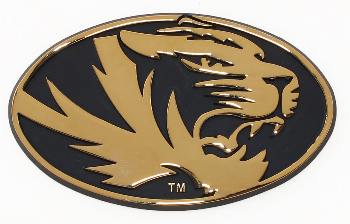 Missouri Tigers Gold Metal Auto Emblem – AMG Emblems