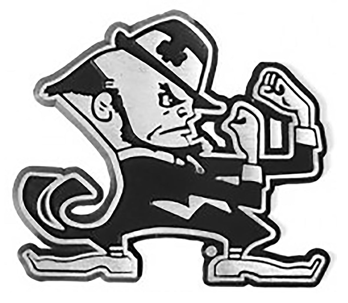 Notre Dame Fighting Irish Brushed Metal Auto Emblem – AMG Emblems