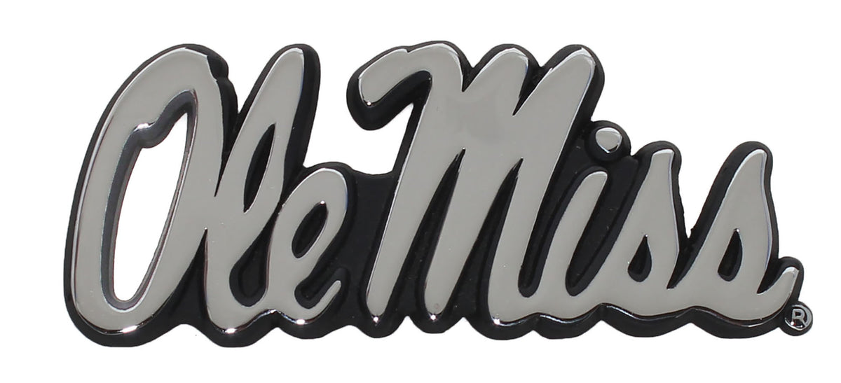 University of Mississippi Ole Miss Metal Auto Emblem – AMG Emblems