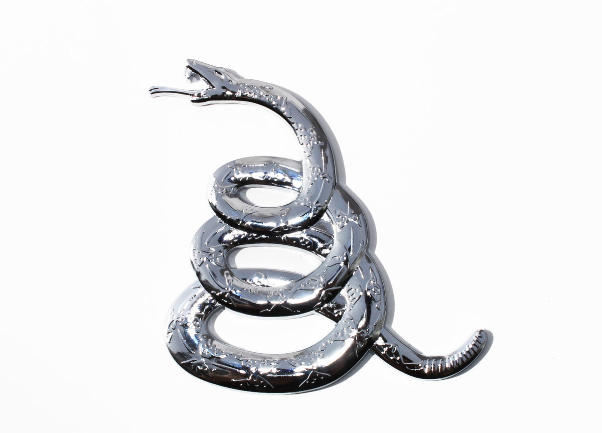 Don't Tread on Me Gadsden Snake Emblem – AMG Emblems