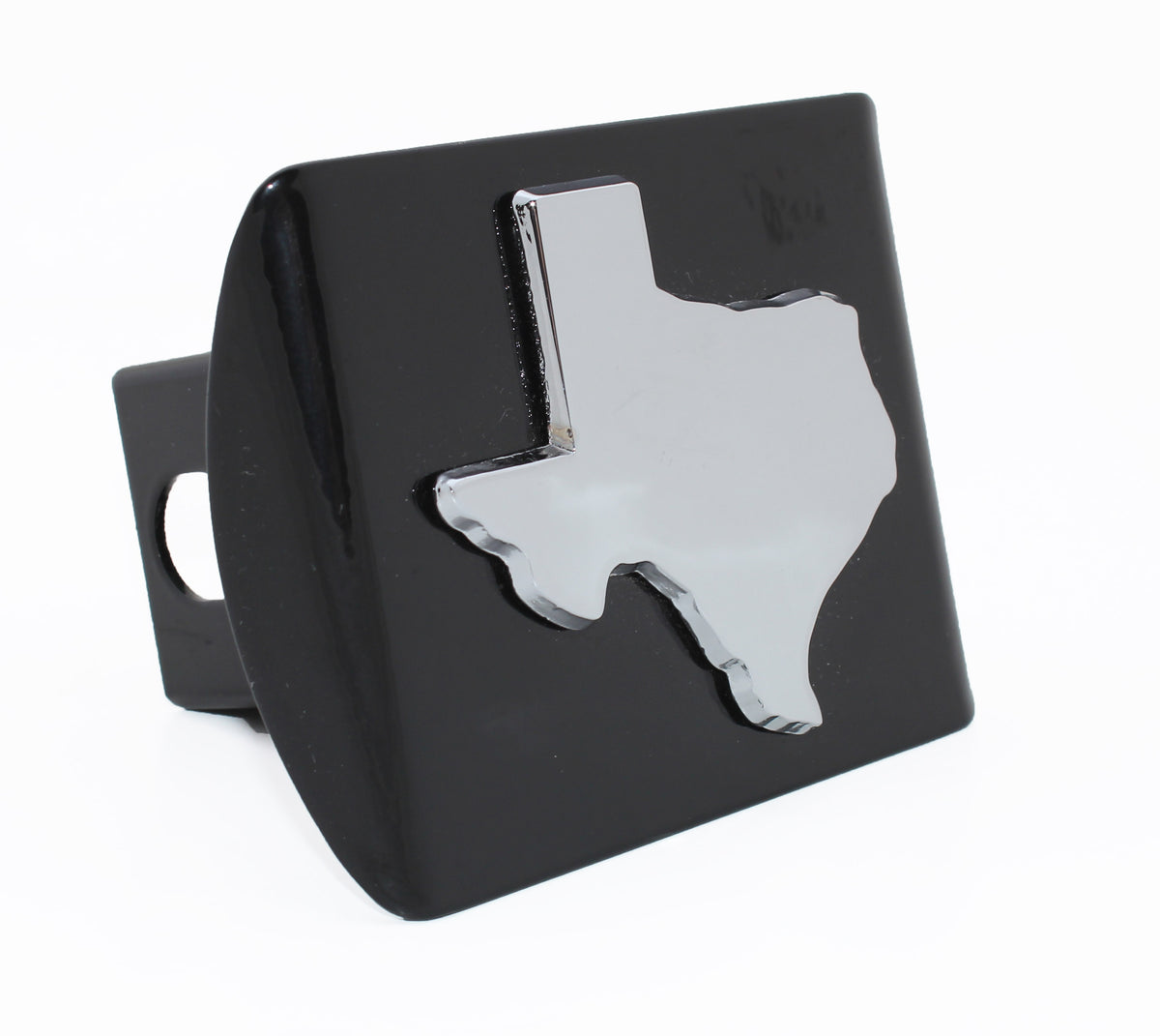 State of Texas Black Metal Hitch Cover – AMG Emblems