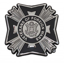 VFW Metal Auto Emblem – AMG Emblems